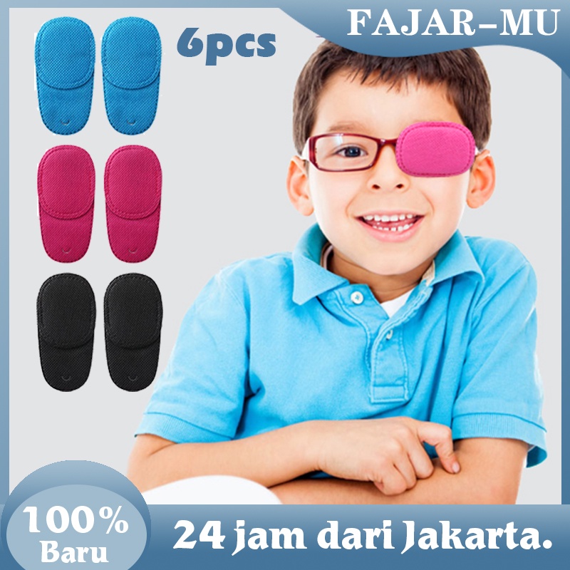 Jual 6 Pcs Terapi Lazy Eye Patch Amblyopia Orthoptic Penutup Mata Malas ...