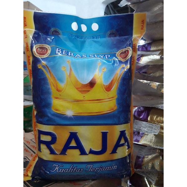 Jual Beras raja biru dan platinum 5kg best quality | Shopee Indonesia