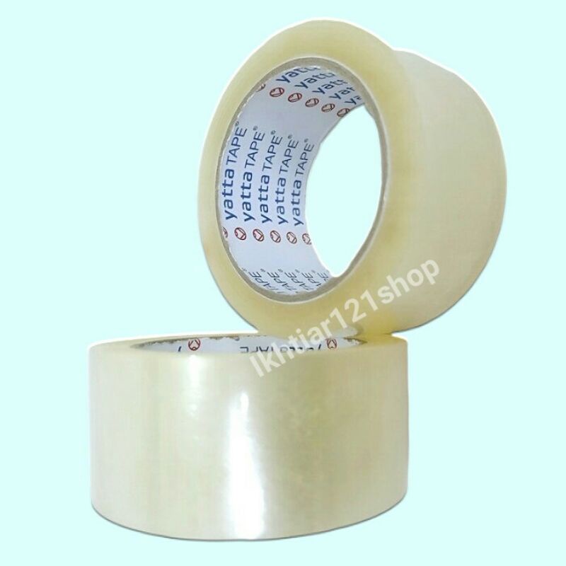Jual Lakban Plastik 2 inch/Opp Packing Tape Solasi Plastik 48mm 90 Yard ...