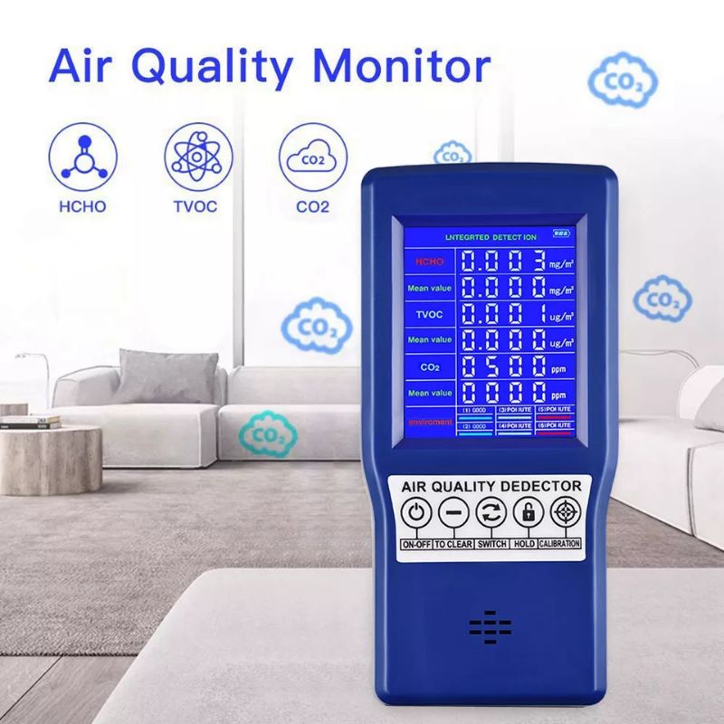 Jual Digital CO2 Sensor PPM Meter Mini Detektor Karbon Dioksida Gas ...