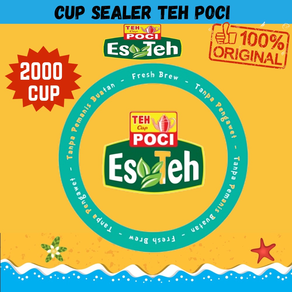 Jual Cup Sealer Plastik Es Teh Poci Original / Sealer Plastik Teh Cap ...