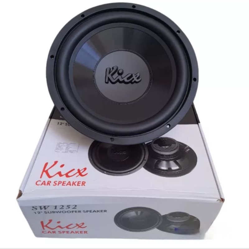 Jual Subwoofer 12inch Kicx Double Coil | Shopee Indonesia