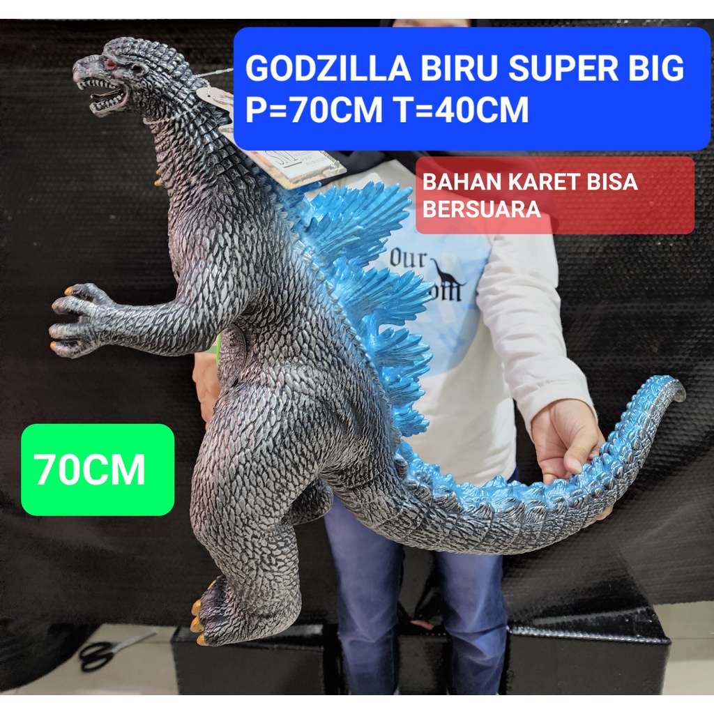 Jual MAINAN GODZILLA SUPER JUMBO 70CM DINOSAURUS GODZILLA BESAR ...
