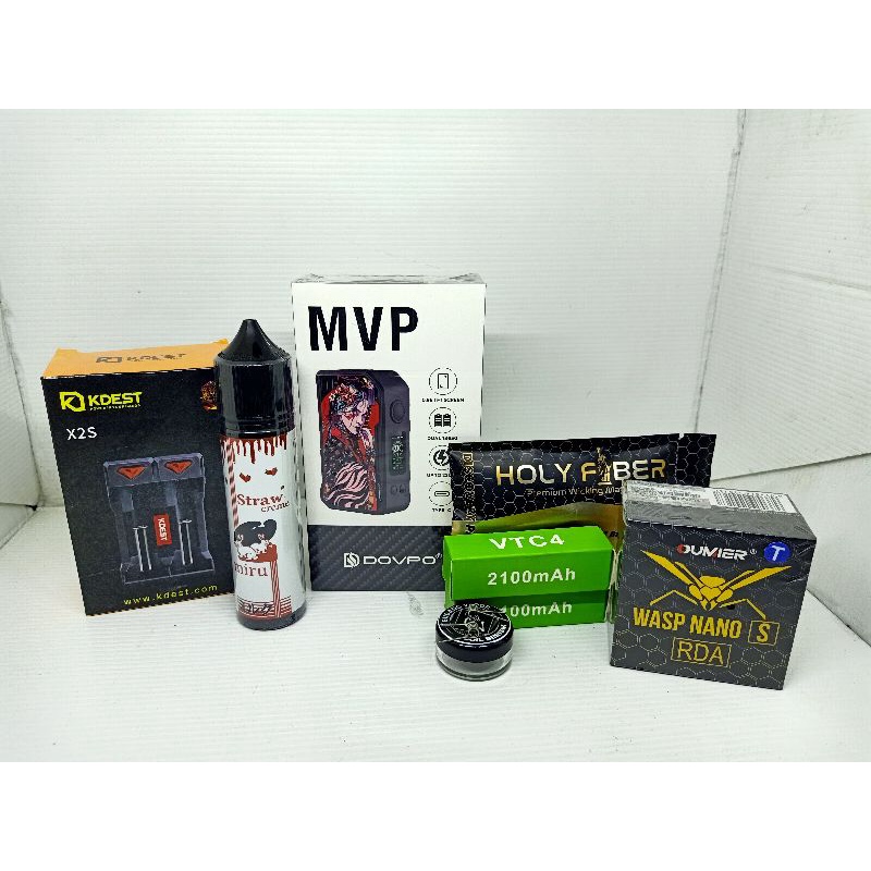 Jual DOVPO MVP PAKET SIAP KEBUL FULL ORIGINAL MOD VAPE KOMPLIT LENGKAP ...