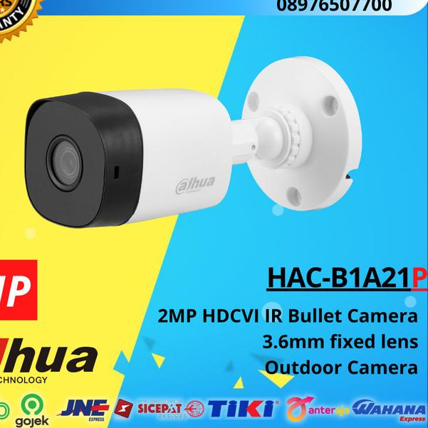 Jual Kamera CCTV DAHUA COOPER B1A21P 2MP BULLET 4 IN 1 OUTDOOR CAMERA ...