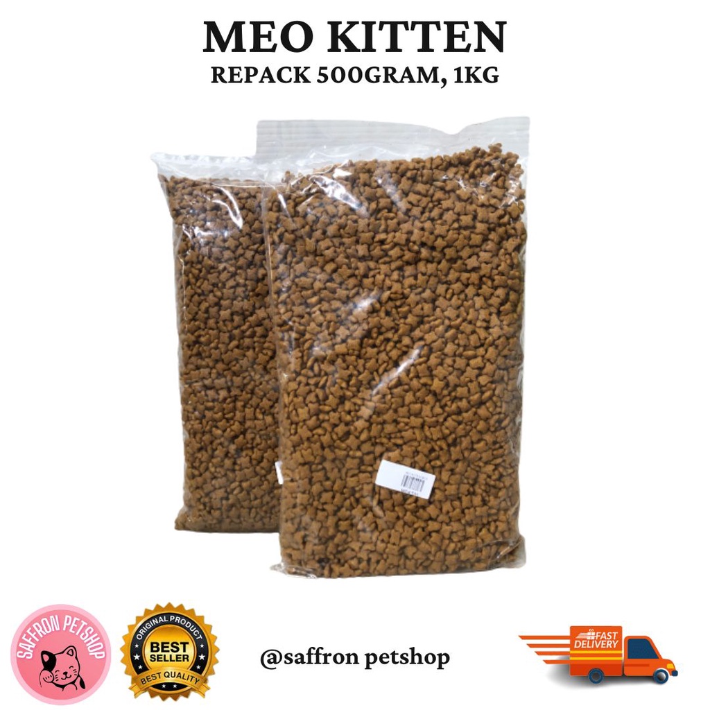 Jual MEO ME-O KITTEN REPACK 500GRAM 1KG MAKANAN KUCING DRY FOOD ...