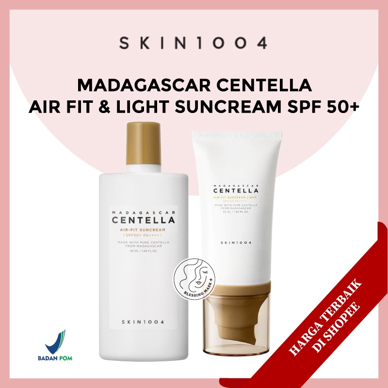 Jual SKIN1004 Madagascar Centella AIR-FIT Physical Sun Cream SPF50+ PA ...