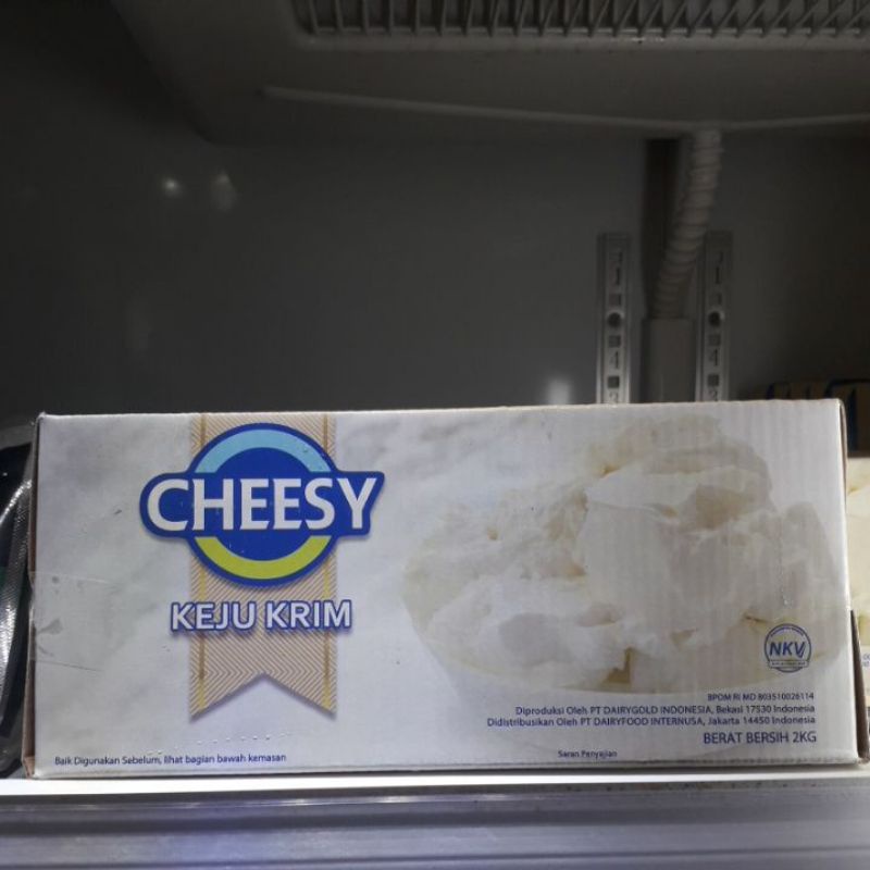 Jual Cream Cheese Cheesy 2kg (Only Gosend Palembang) | Shopee Indonesia