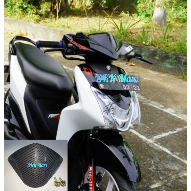 Jual VISOR YAMAHA MIO S CARBON PLUS BAUT WINDSHIELD YAMAHA MIO S CARBON ...