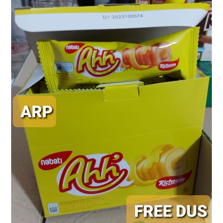Jual richeese ahh 4gr/richeese nabati ahh 4gr coklat dan keju | Shopee ...
