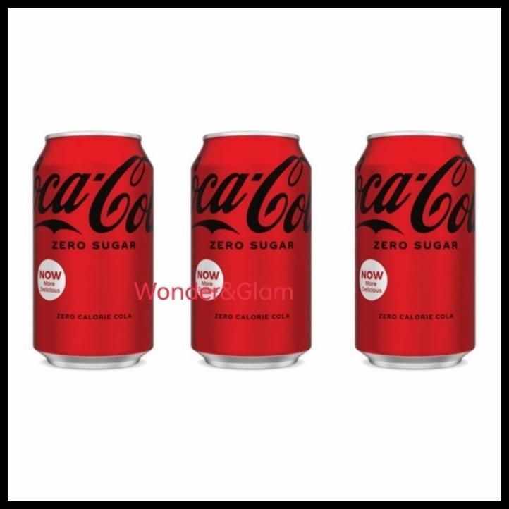 Jual Coca Cola Zero Can 330Ml / Diet Coke / Coca Cola Zero Kaleng 1Dus ...