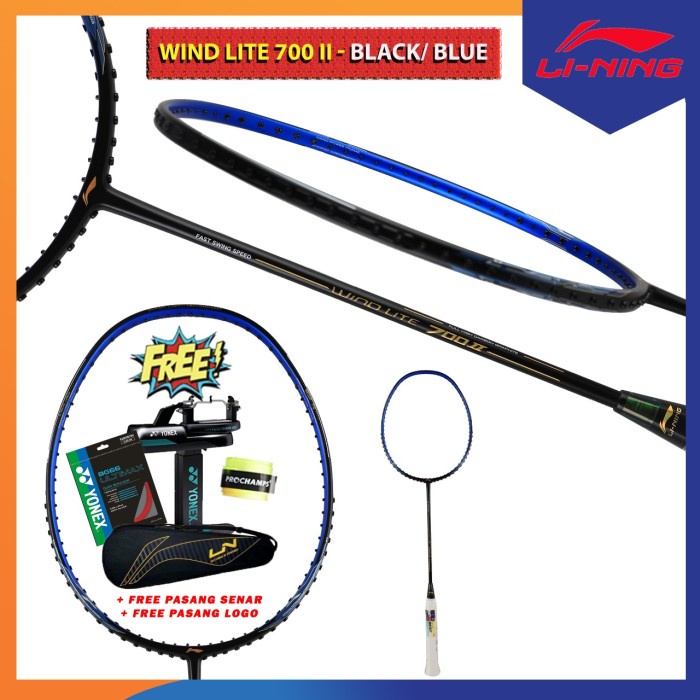 Jual LINING Wind Lite 700 II Raket Badminton Original | Shopee Indonesia