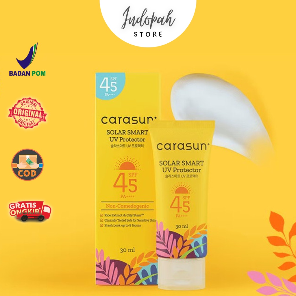 Jual CARASUN SOLAR SMART UV PROTECTOR SPF 45 PA+++ 30ML | CARASUN ...