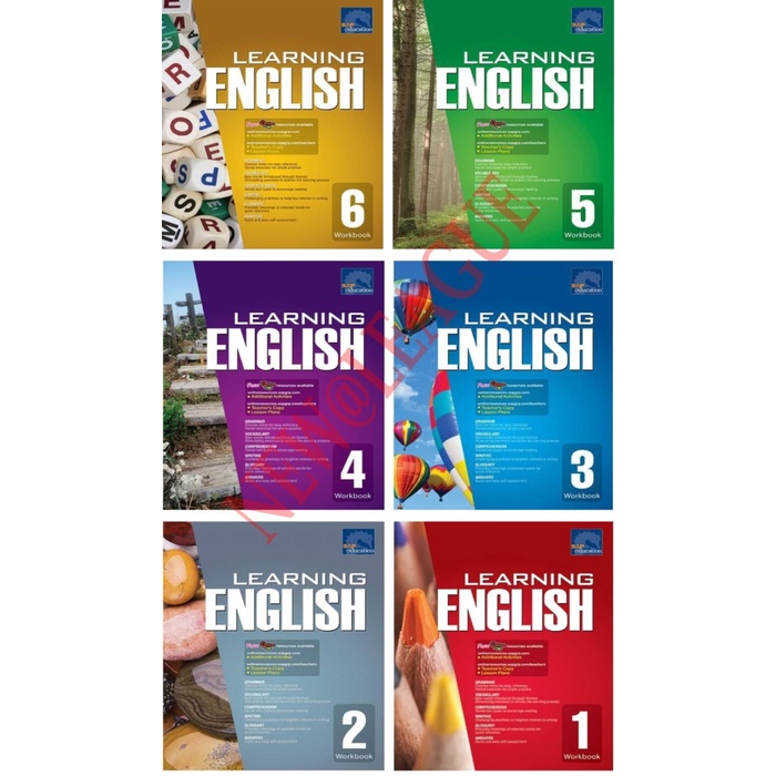 Jual Sbi Learning English Workbook 123456 / Sap Education / Black&White ...