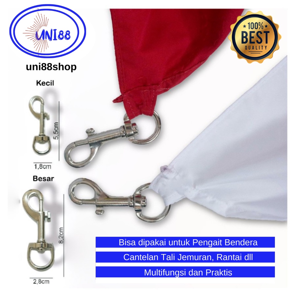 Jual Cantelan Bendera Pengait Besi Hewan Capitan Kaitan Tali Jemuran ...