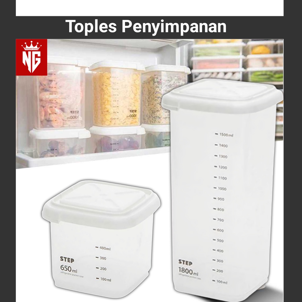 Jual Wadah Kotak Tempat Penyimpanan Makanan Serbaguna Food Container ...