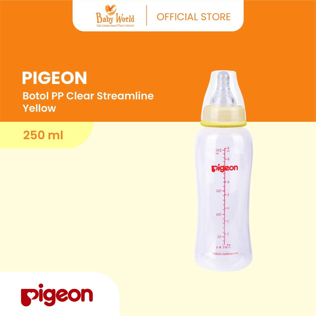 Jual PIGEON Botol PP Clear Streamline 250Ml | Shopee Indonesia