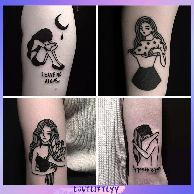 Jual Tatto Temporary Stiker Tato Mini Kecil Murah Ukuran 6x6cm S -LOY ...