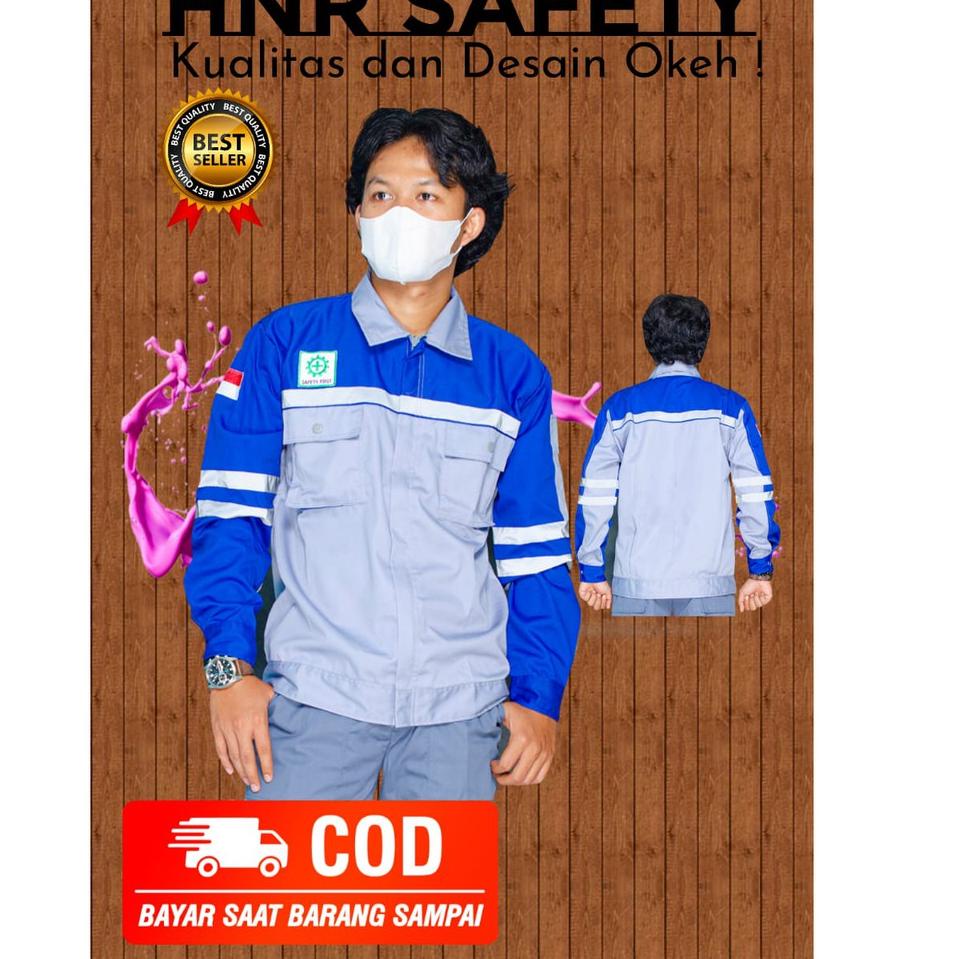 Jual Viral wearpack/baju kerja lapangan safety K3 APD/safety First ...