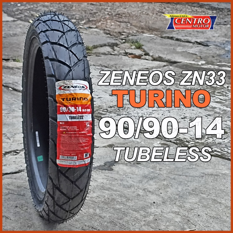 Jual Ban ZENEOS TURINO 90/90-14 ZN33 TUBELESS | Shopee Indonesia