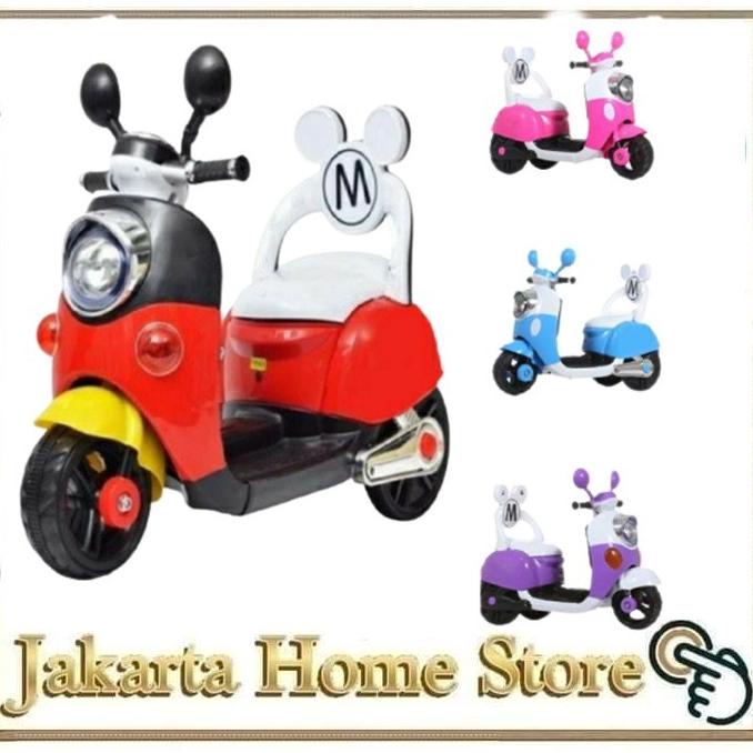 Jual Motor Vespa Aki Anak Mickey | Shopee Indonesia