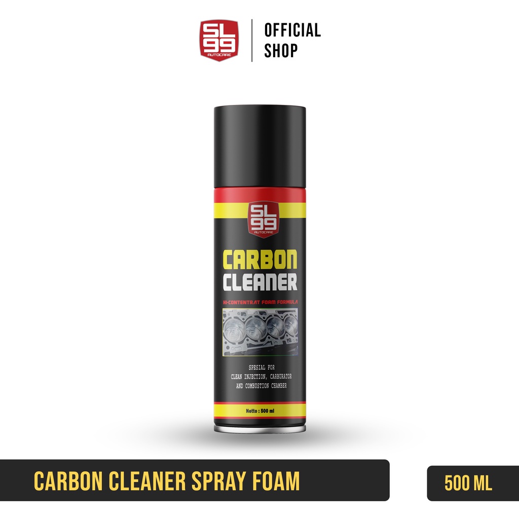 Jual SL99 Carbon Cleaner Spray 500ml Gurah Mesin Ruang Bakar | Shopee ...