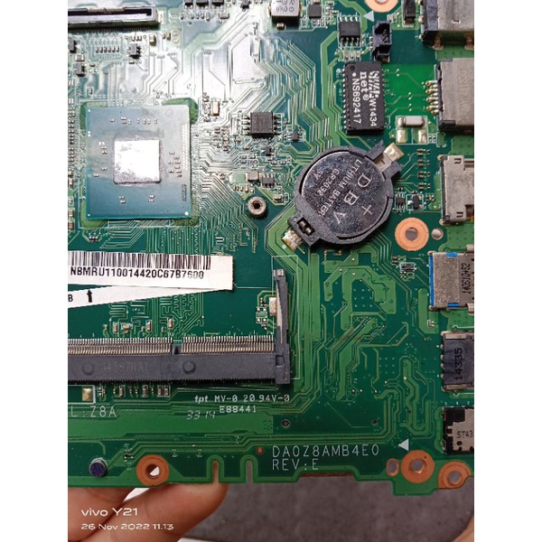 Jual Motherboard DA0Z8AMB4E0 Laptop Acer Aspire E14 ES1-411-C61F ...