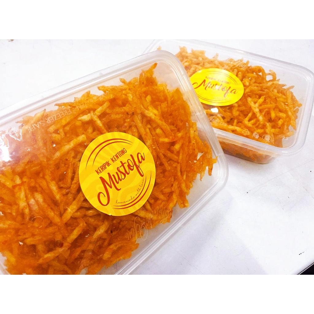 Jual Keripik Kentang Mustofa - Per Kemasan | Shopee Indonesia