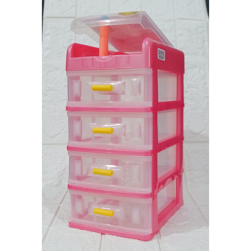 Jual rak laci mini susun 5 kontainer mini susun 5 serbaguna rak susun ...