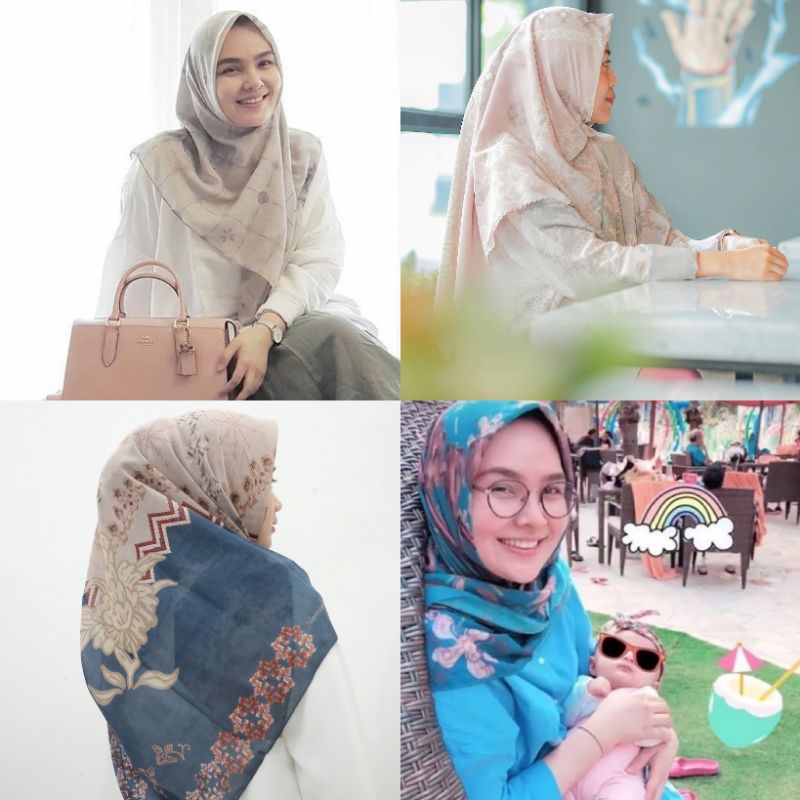 Jual Preloved Ria Miranda Scarf, Pl vgc Dawa Scarf, Ahana Scarf | Shopee Indonesia