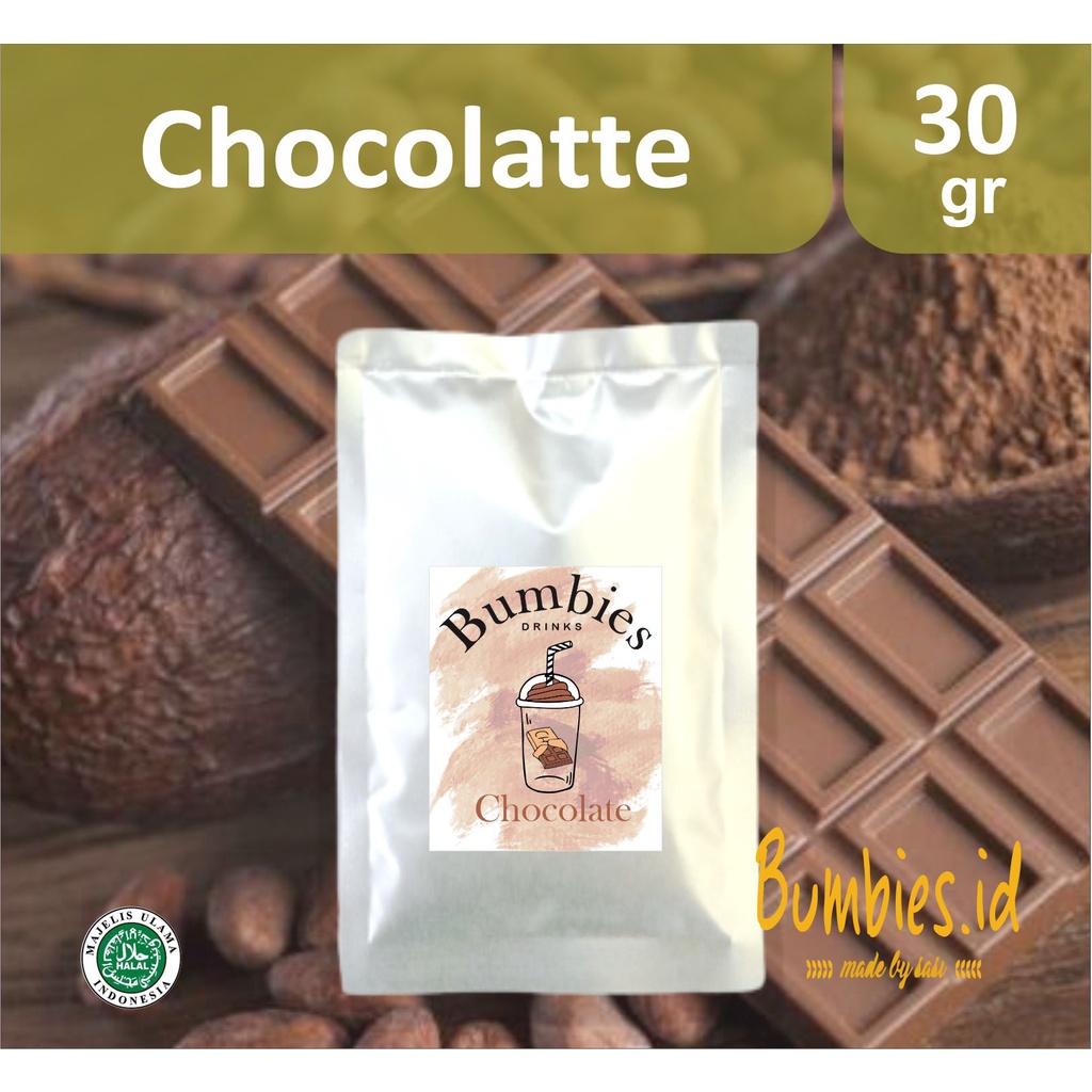 Jual Bubuk Minuman Rasa Cokelat 30gr | Powder Drink Chocolate | Serbuk ...