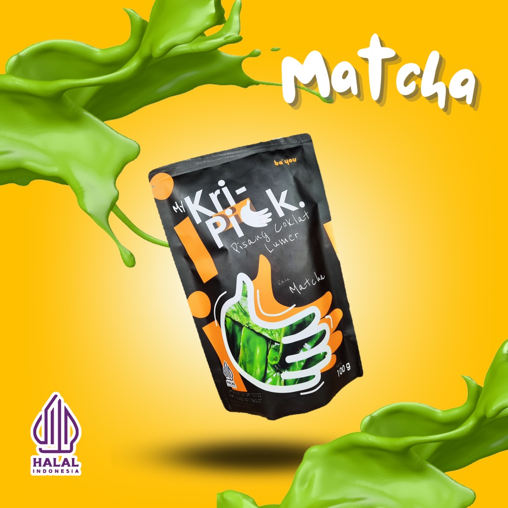 Jual My Kripick | Keripik Pisang Coklat Lumer Rasa Matcha 100g | Shopee ...