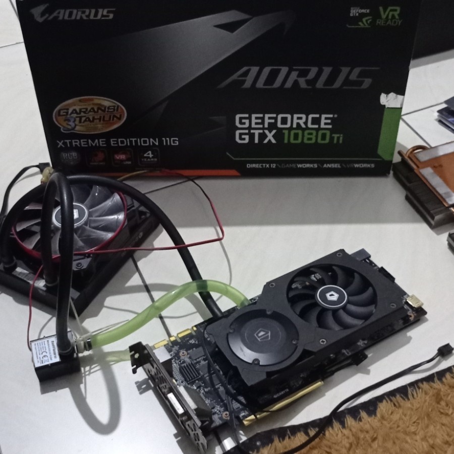 Jual Aorus GTX 1080 Ti XE 11GB Custom AIO | 6600 3060 2070 6600 XT ...