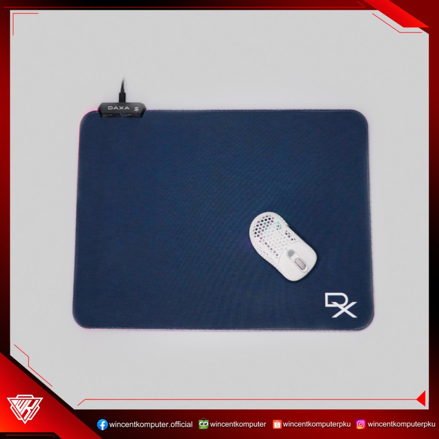 Jual Rexus Mousepad Gaming RGB Daxa Mats Control Edition | Shopee Indonesia
