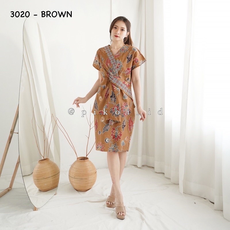 Jual Setelan batik wanita modern / set batik atasan rok wanita /one set ...