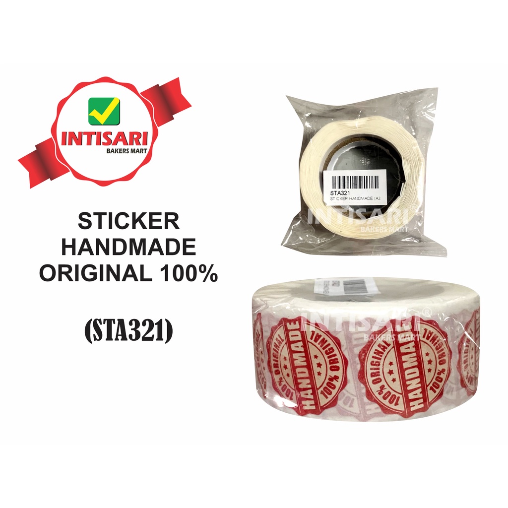 Jual STICKER HANDMADE ORIGINAL 100% (UKURAN 2,5 CM) | Shopee Indonesia