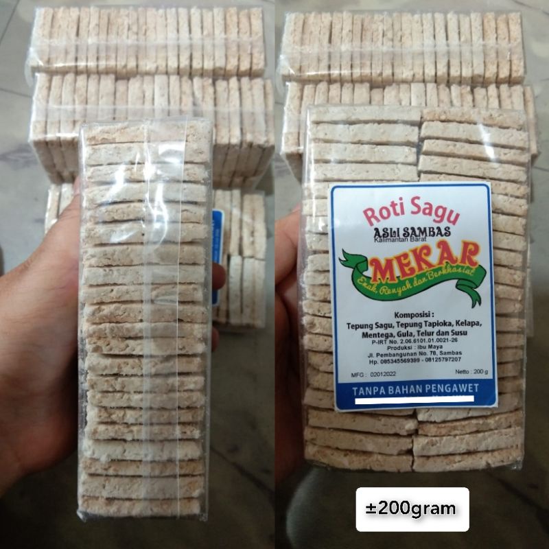 Jual Roti Sagu Asli Sambas / Kue Sagu / Sagon / Kue Kelapa / Kue Jadul ...