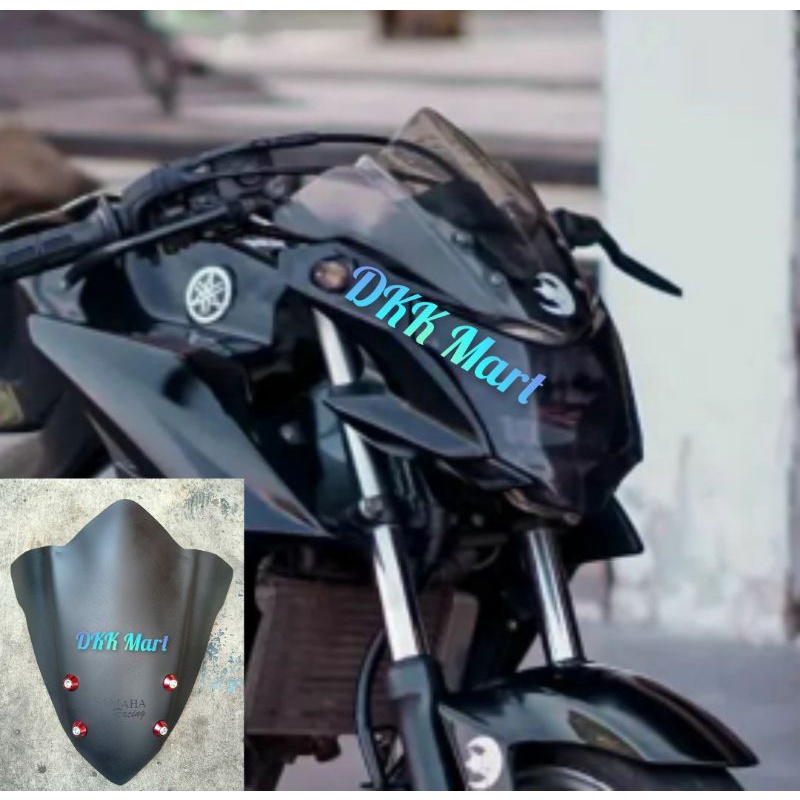 Jual VISOR VIXION NEW ADVANCE NVA 2015 2016 2017 PLUS BAUT WINDSHIELD ...