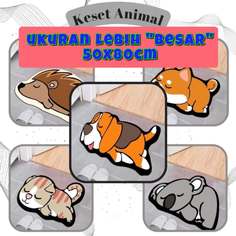 Jual Keset Alas Kaki Anti Slip / Keset Kamar Mandi Dapur Bahan ...