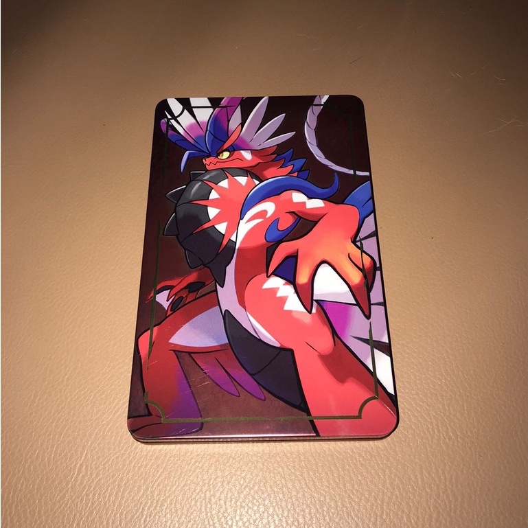 Jual [Switch] Pokemon Scarlet Violet Gold Steelcase Only (No Game ...