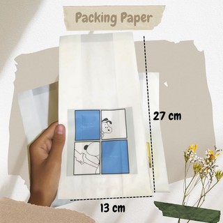 Jual (BISA CUSTOM) AMPLOP PACKAGING OLSHOP AESTHETIC VINTAGE 13 x 27 ...