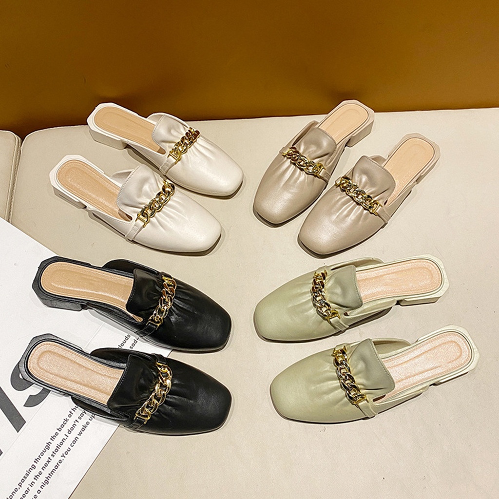 Jual SmartShop688 Sepatu Slop Flat Karet Jelly Wanita model cantik sp28 ...