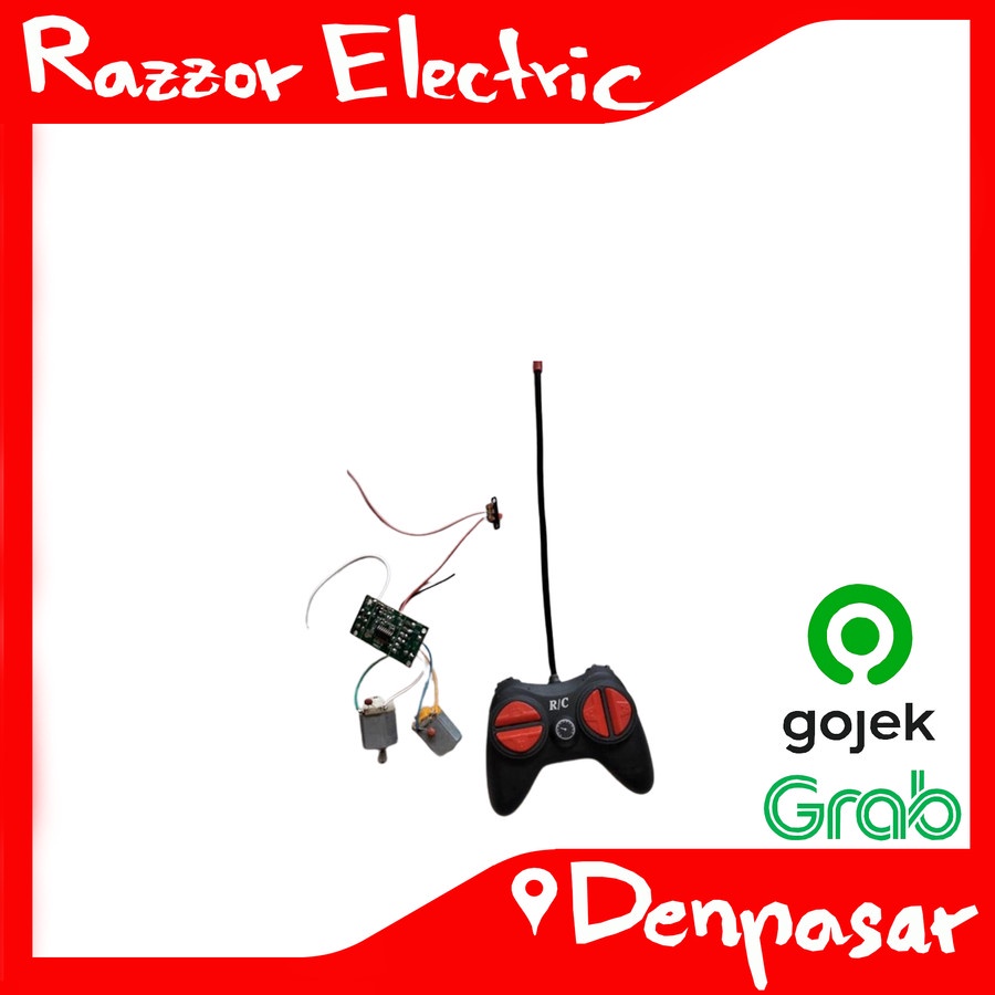 Jual Paket Modul PCB dan Remote Control Off Road PCB Board Mobil RC 27Mhz | Shopee Indonesia