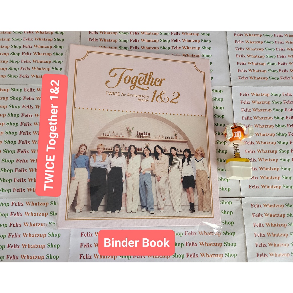 Jual Twice Together 1&2 [Between 1&2] Photocard Binder Book Official SEALED | Shopee Indonesia
