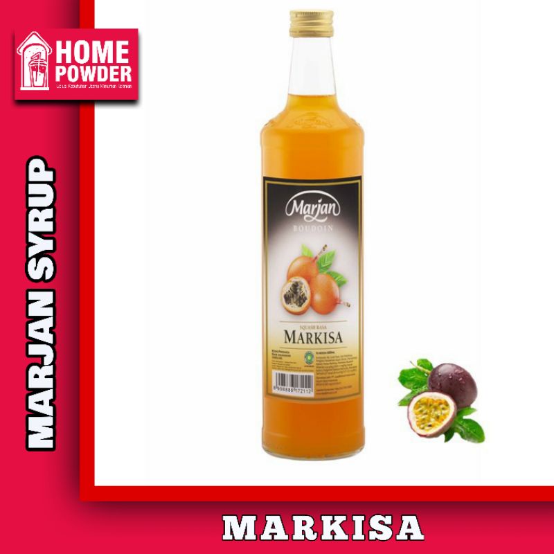 Jual Promo Murah Lebay Syrup Sirup Marjan Bundoin Rasa Markisa 460Ml ...