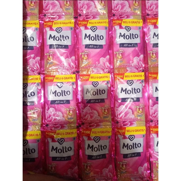 Jual molto sachet All-in-1 pewangi 1000 (1lusin) | Shopee Indonesia