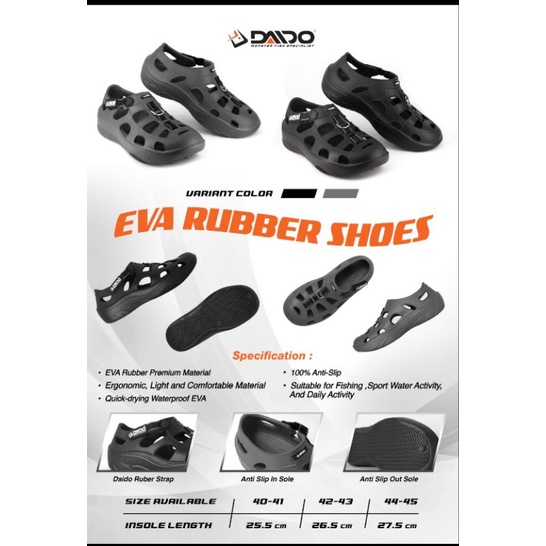 Jual sepatu mancing sport daido sepatu sandal mirip shimaneo type 002 ...