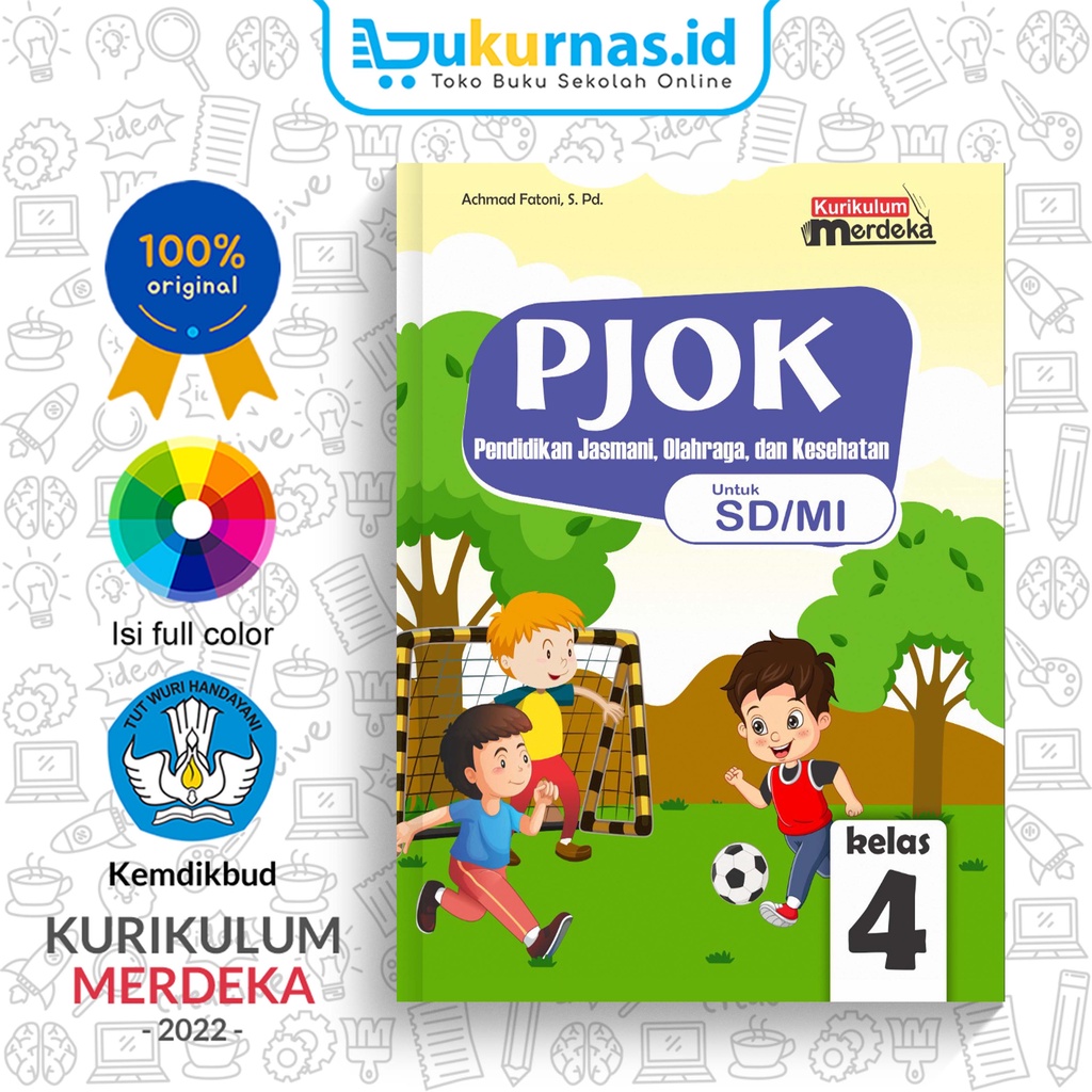 Jual Buku Siswa PJOK SD/MI Kelas 4 Kurikulum Merdeka Kurmer - Achmad Fatoni | Shopee Indonesia