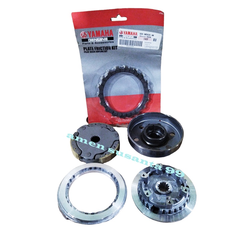 Jual paketan kopling komplit jupiter z1 injeksi force f1 injeksi+mangkok lonceng T20+kampas ...