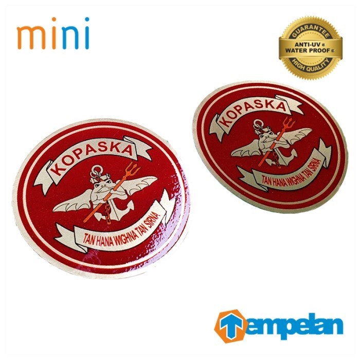 Jual STIKER MINI PREMIUM KOPASKA TNI AL MERAH | Shopee Indonesia